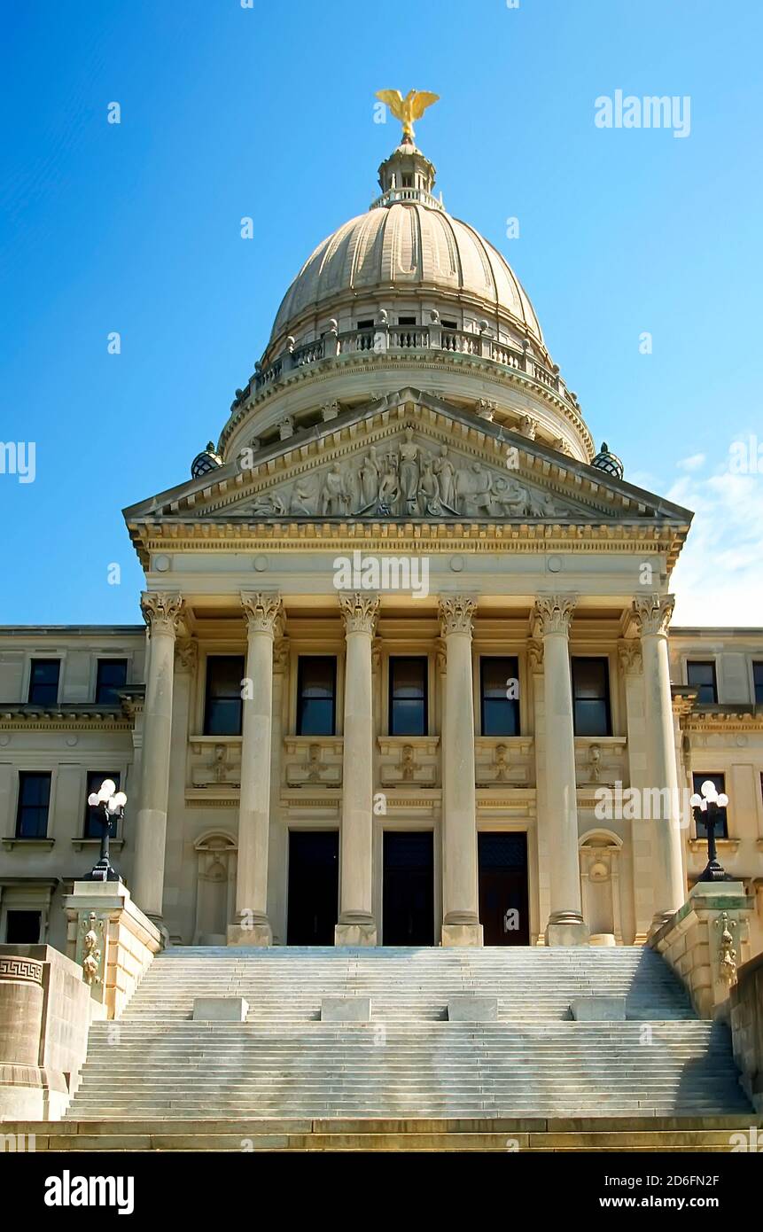 Jackson Mississippi State Capitol Building Stock Photo - Alamy