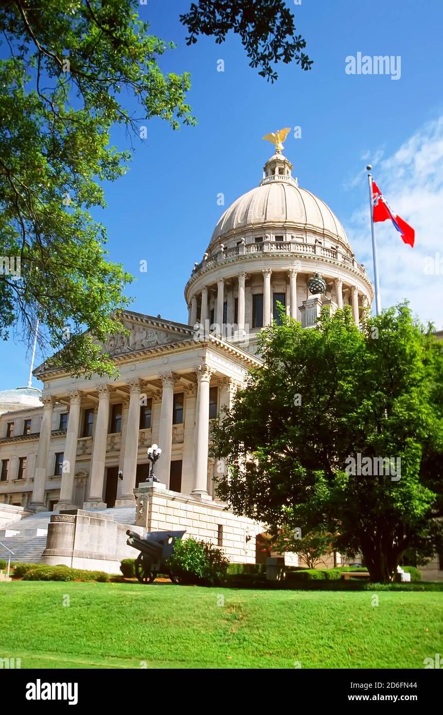 Jackson Mississippi State Capitol Building Stock Photo - Alamy