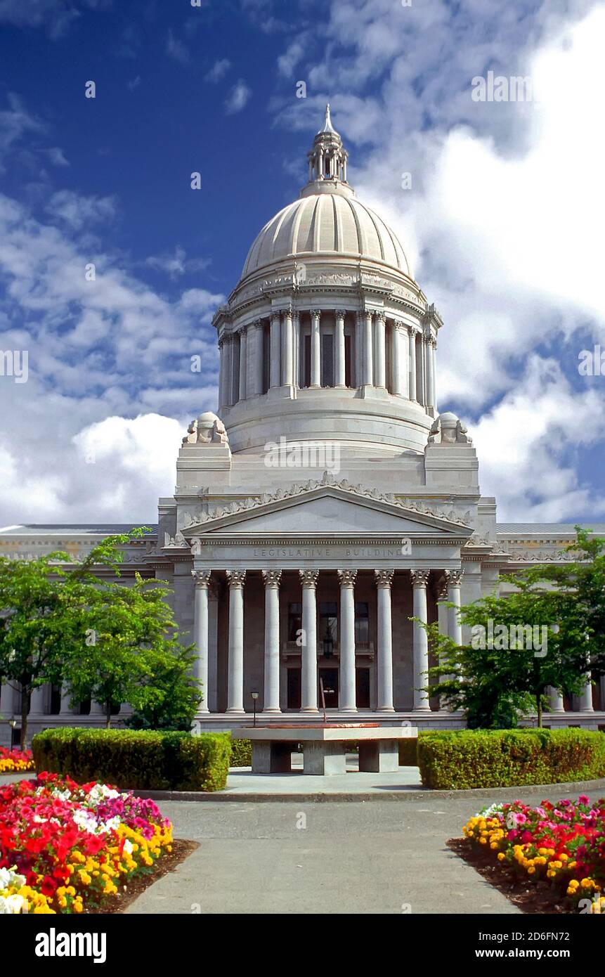 Olympia Washington State Capitol Building Stock Photo - Alamy