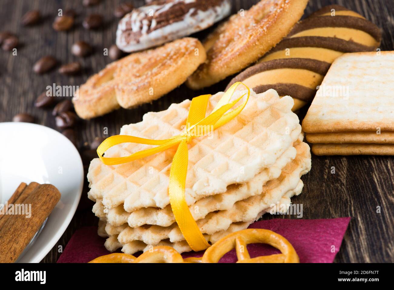 Sweets for coffee break Stock Photo - Alamy