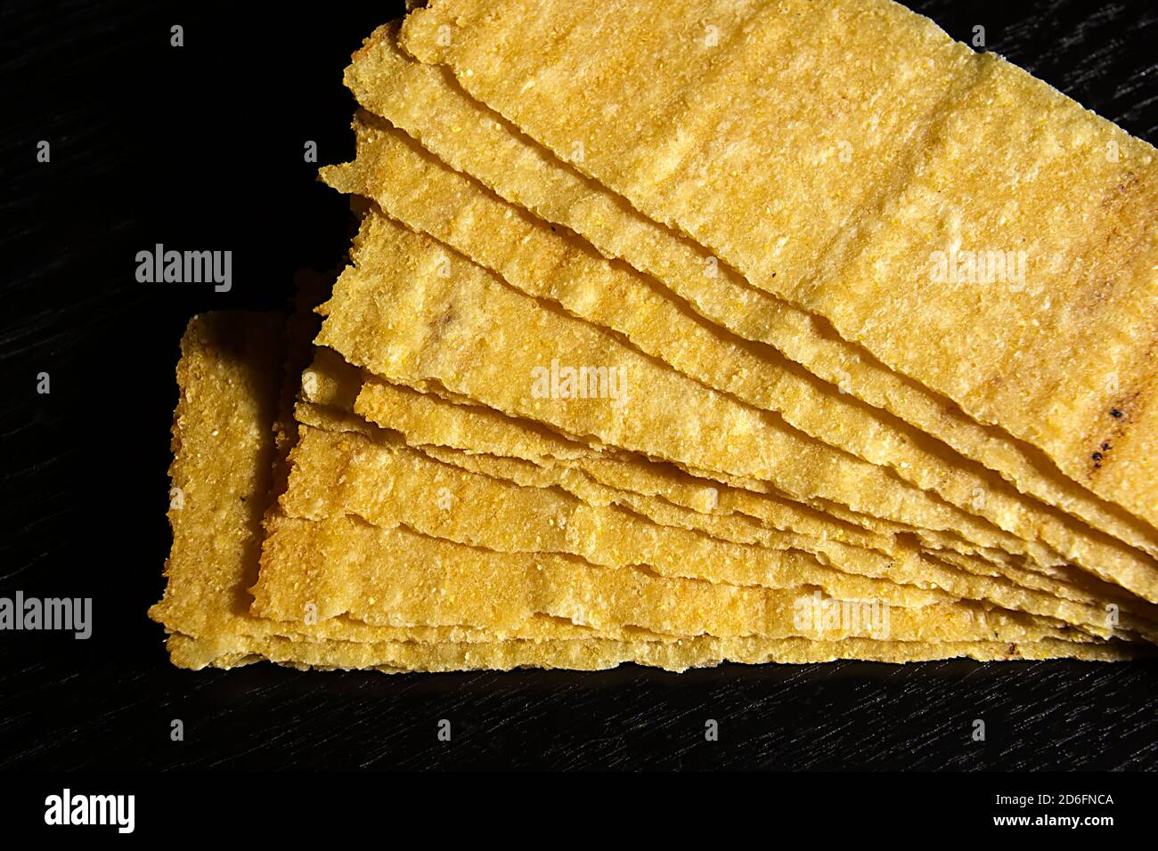 Salty rectangular cracker hi-res stock photography and images - Alamy