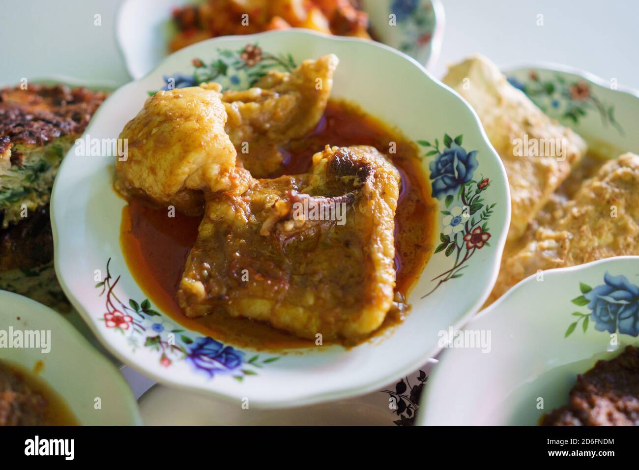 portrait beef gravel food on a plate on in a traditional food dish ...