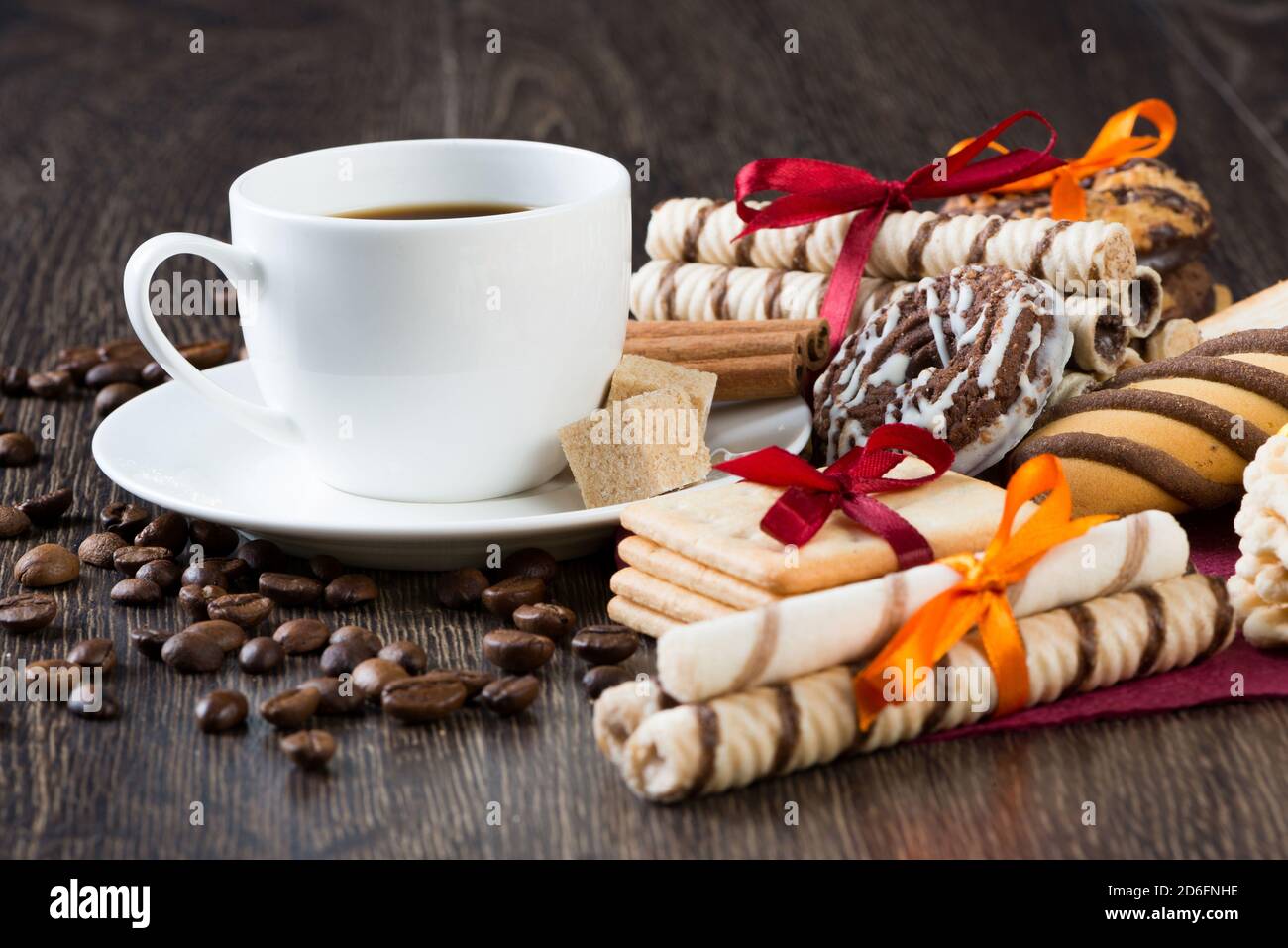 Sweets for coffee break Stock Photo - Alamy