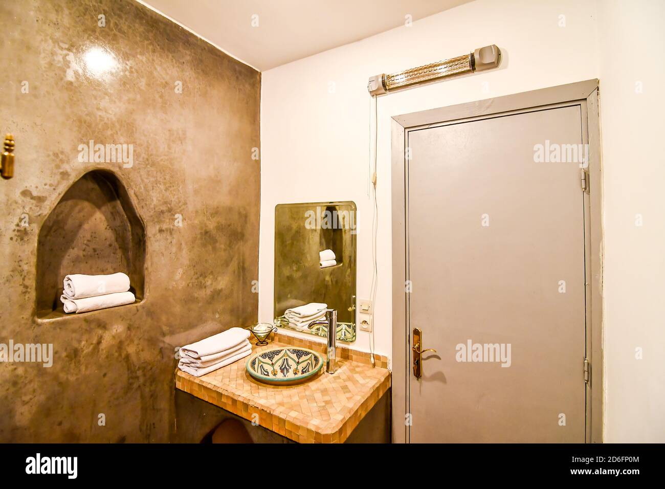 interior of modern bathroom, photo as background Stock Photo - Alamy