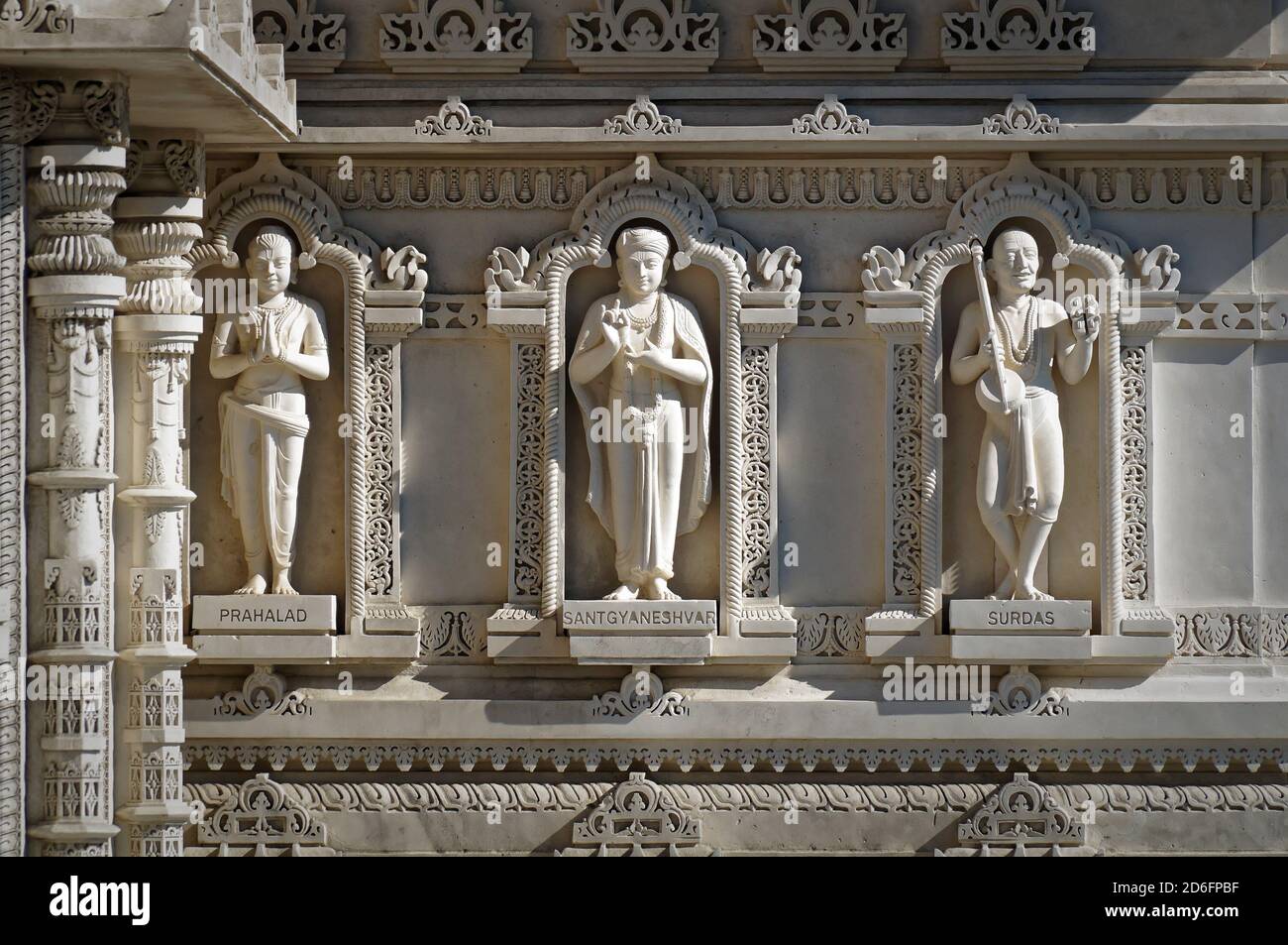 TORONTO, CANADA - 06 26 2016: Part of decoration of BAPS Shri ...