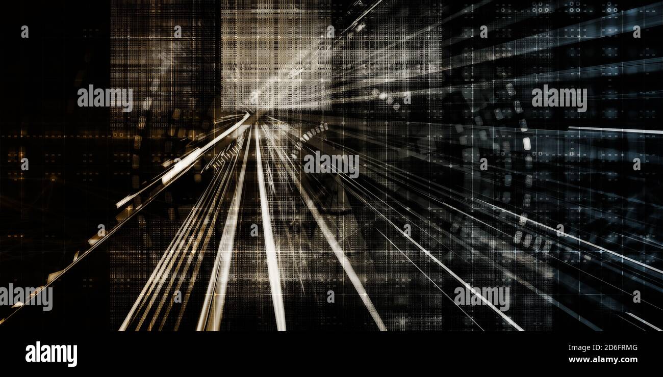 Management Information System As A Art Abstract Stock Photo - Alamy