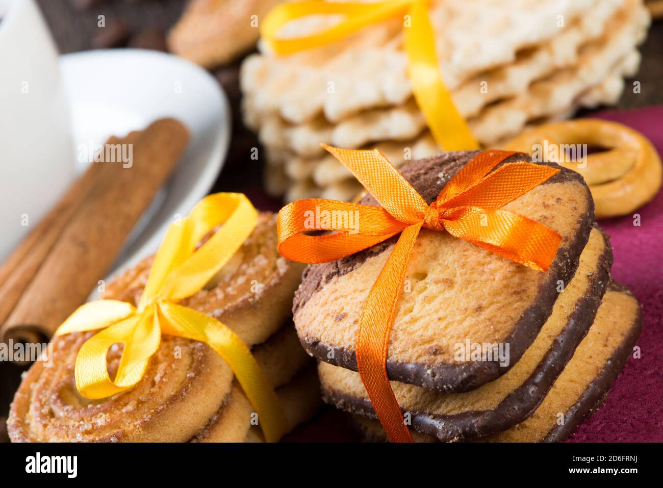 Sweets for coffee break Stock Photo - Alamy