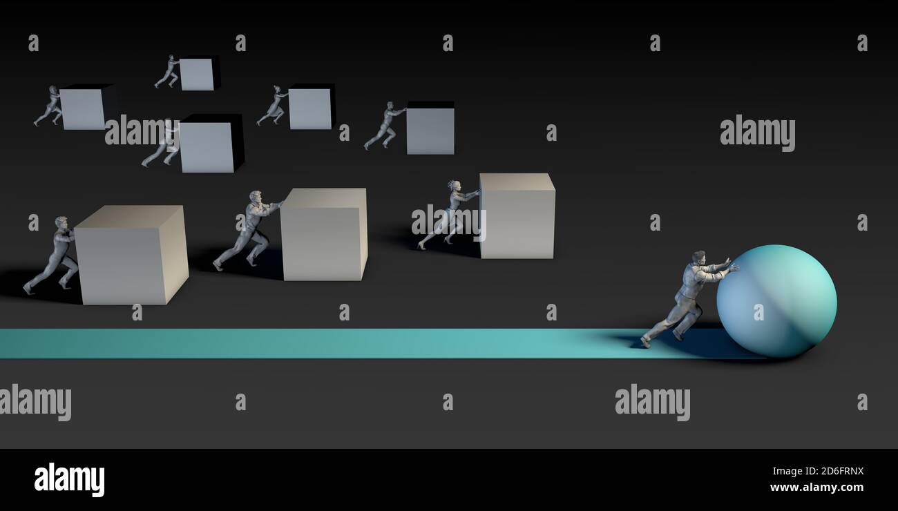 Marketing Strategy and Monetization Process as a Goal Stock Photo - Alamy