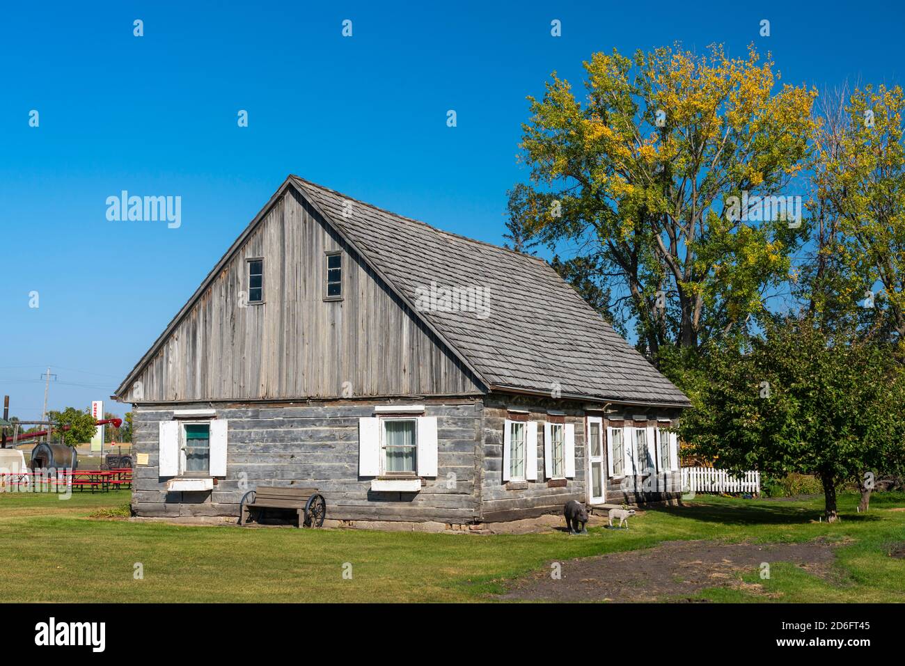 The Thresherman's Museum near Winkler, Manitoba, Canada Stock Photo - Alamy