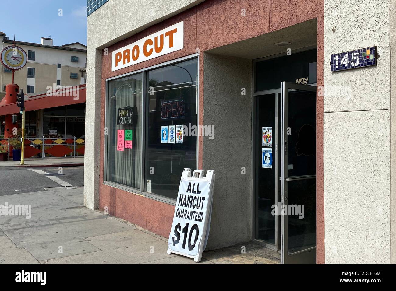 Alhambra, United States. 08th Oct, 2020. A general view of Pro Cut ...