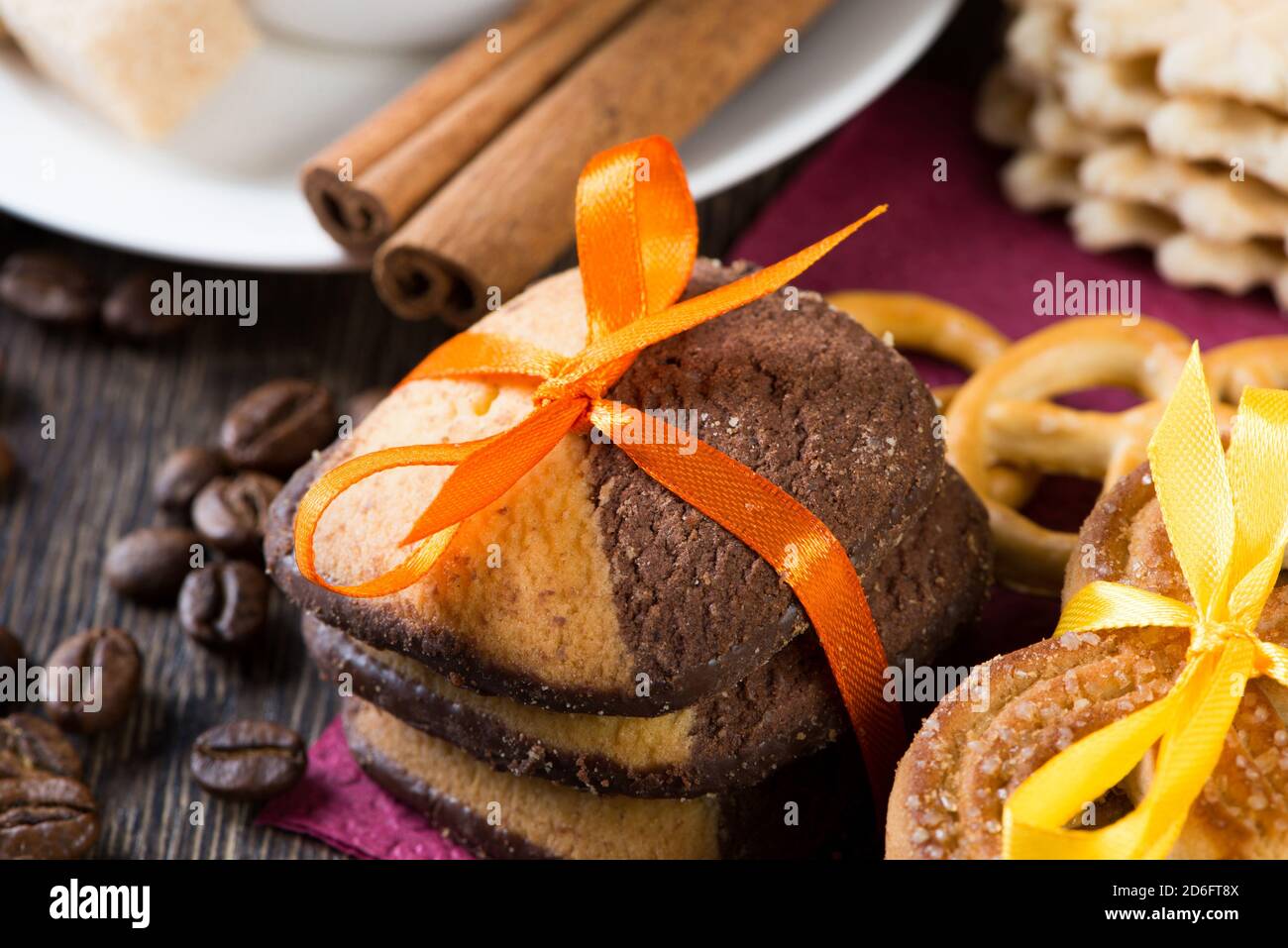 Sweets for coffee break Stock Photo - Alamy