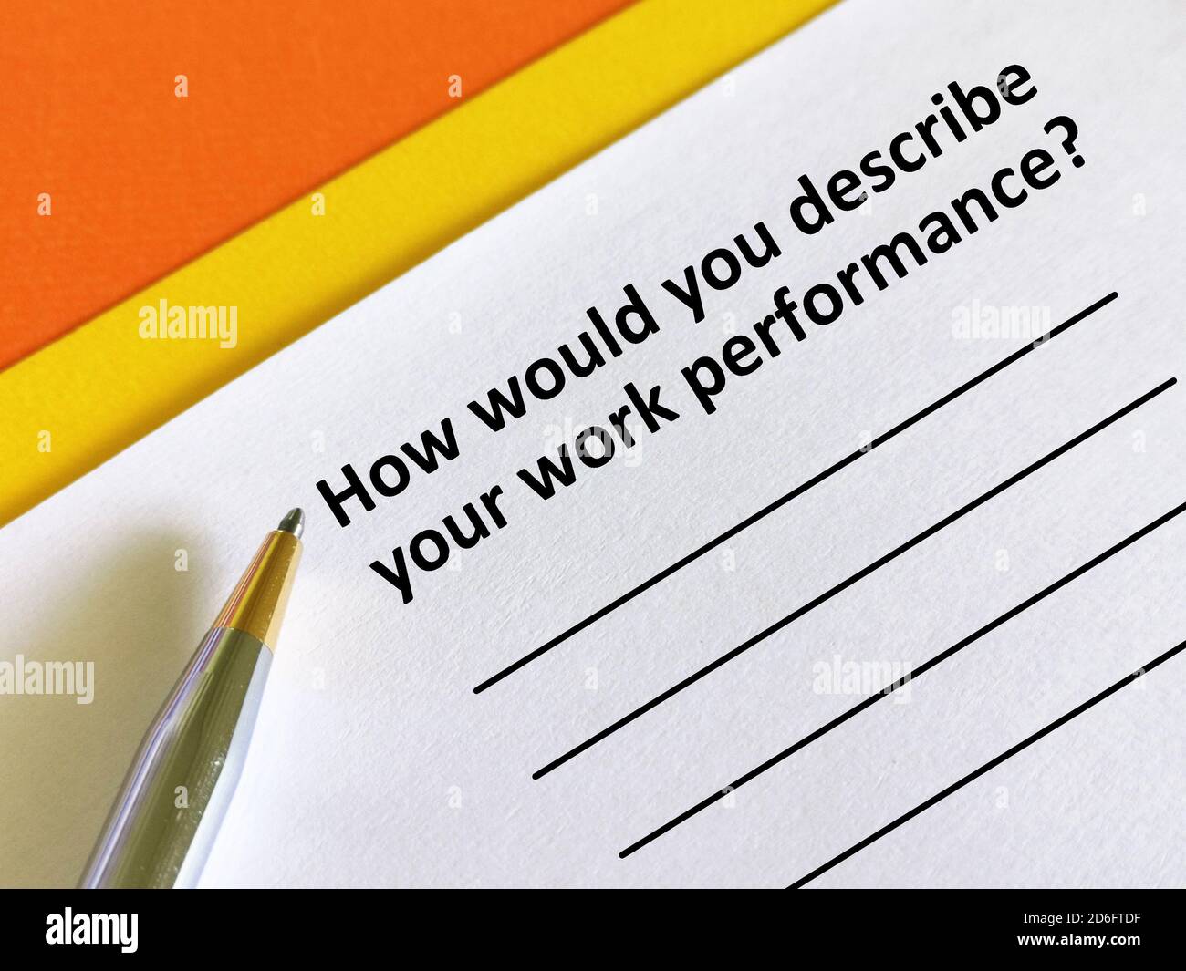 Person answering question performance hi-res stock photography and ...