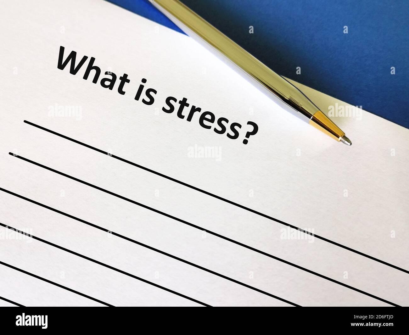 One person is answering question about mental health. He is thinking ...