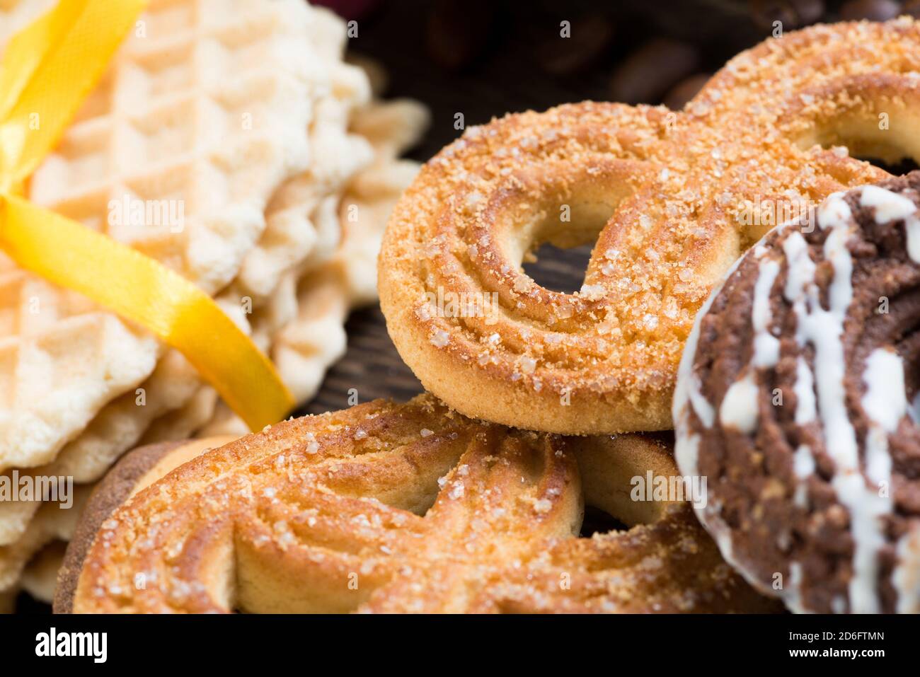 Sweets for coffee break Stock Photo - Alamy