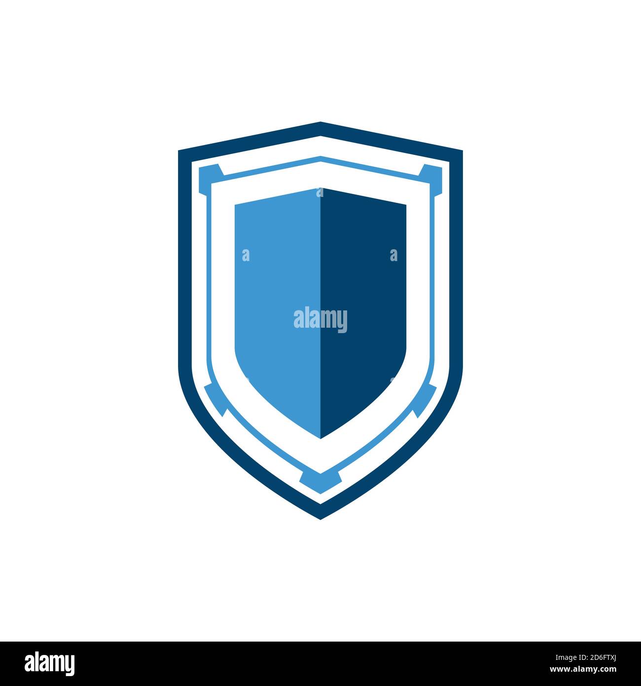 powerfull shield logo Abstract symbol of security protection company ...