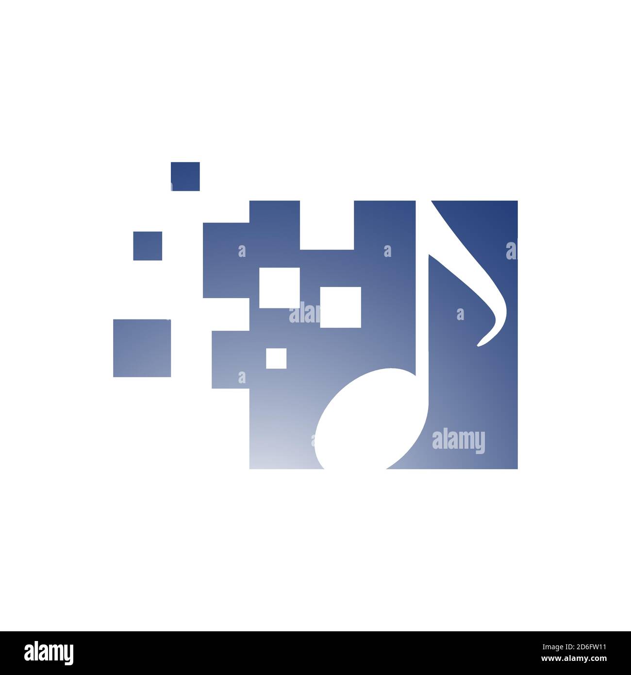 music notes logo creative abstract key note symbol instrumental ...