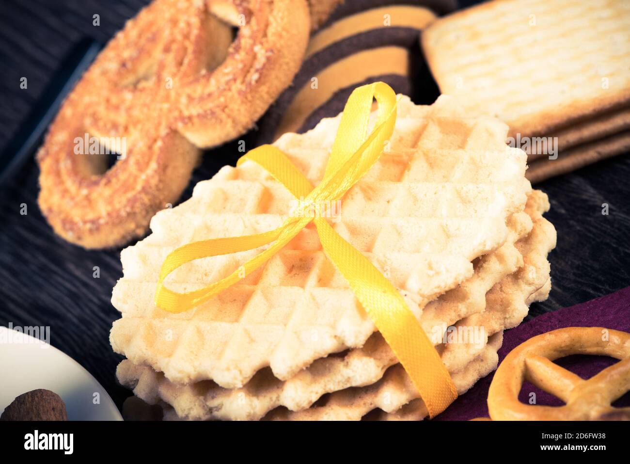 Sweets for coffee break Stock Photo - Alamy