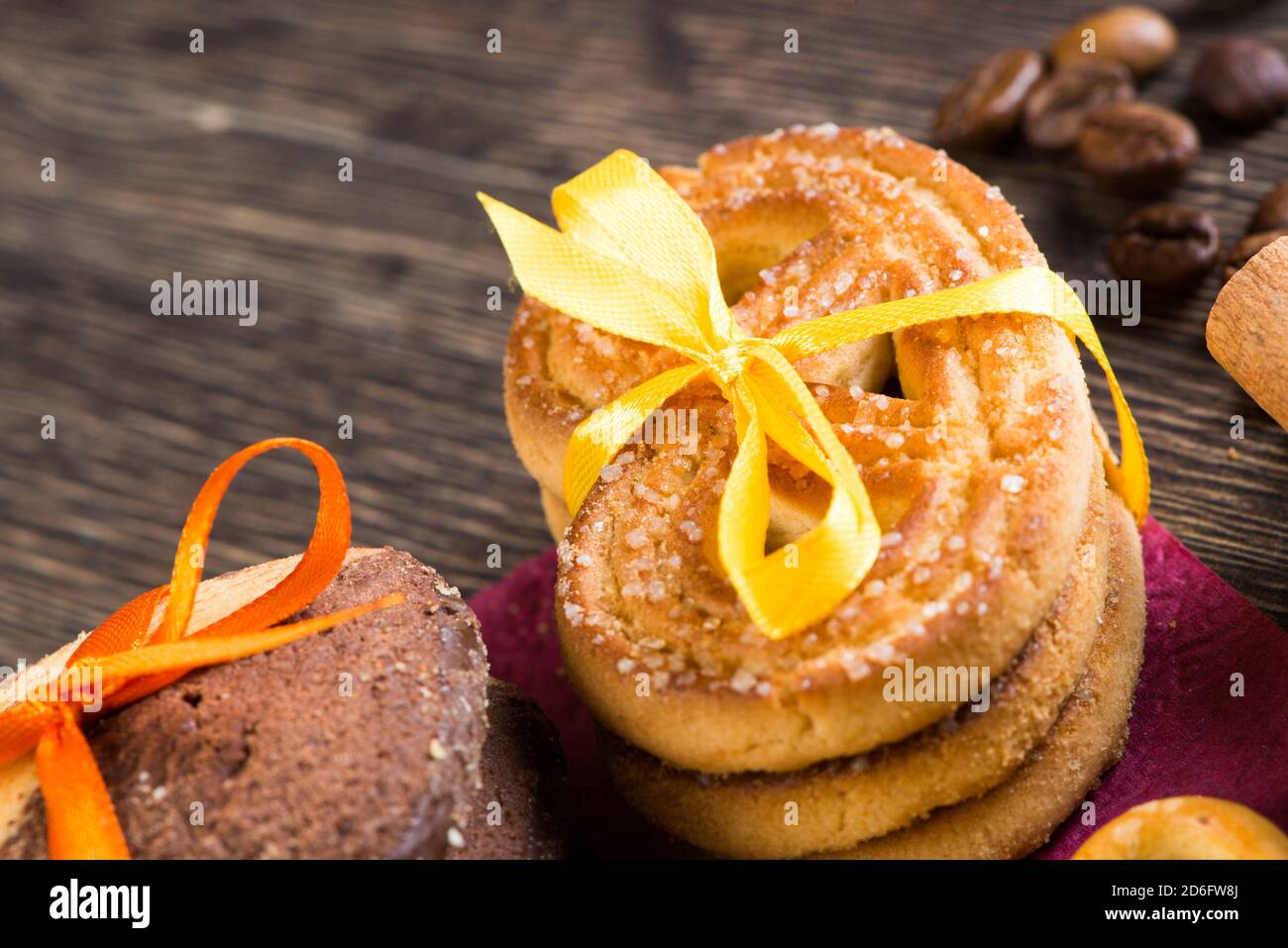 Sweets for coffee break Stock Photo - Alamy
