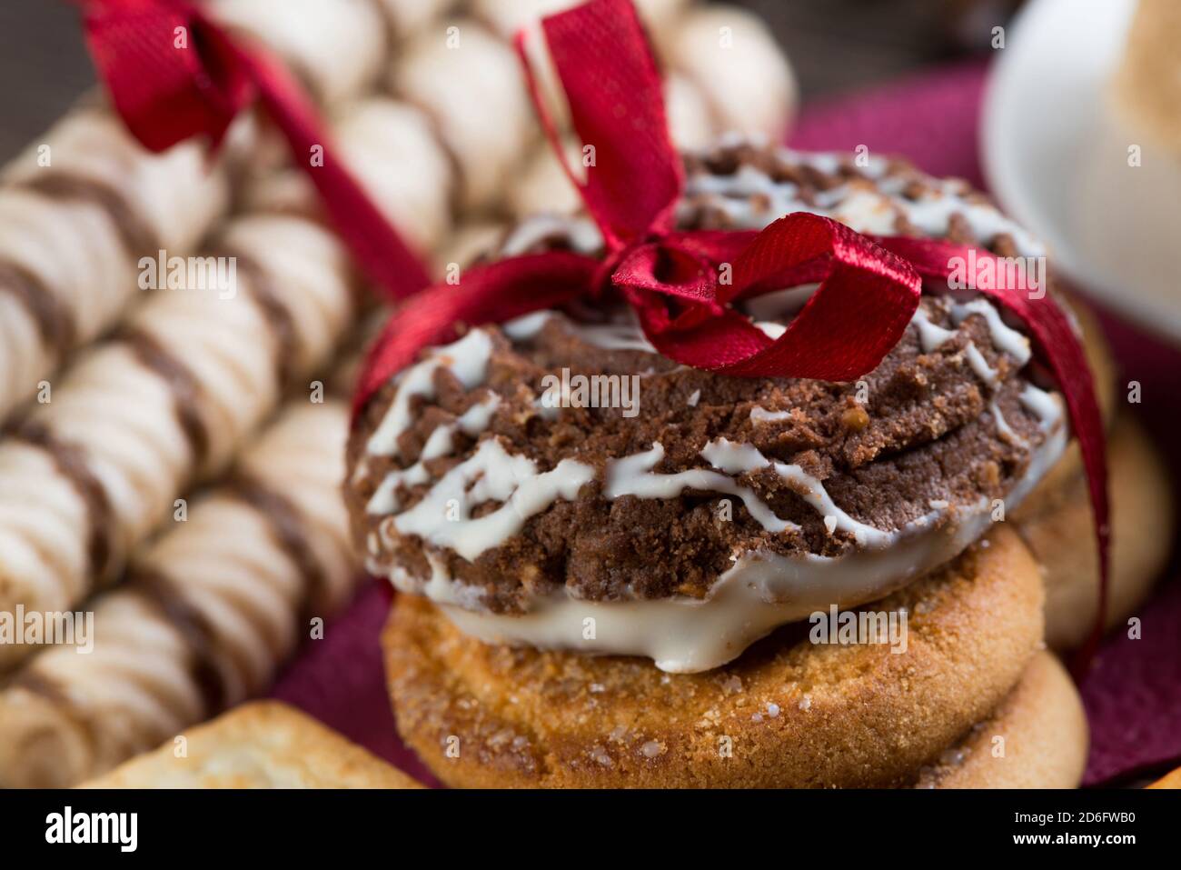 Sweets for coffee break Stock Photo - Alamy