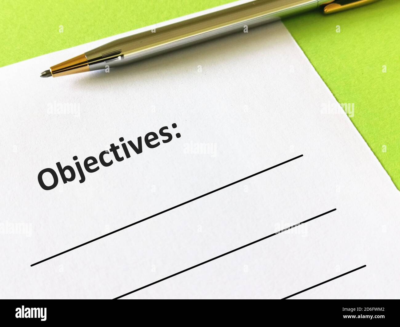 One person is answering question. He is thinking about the objectives ...