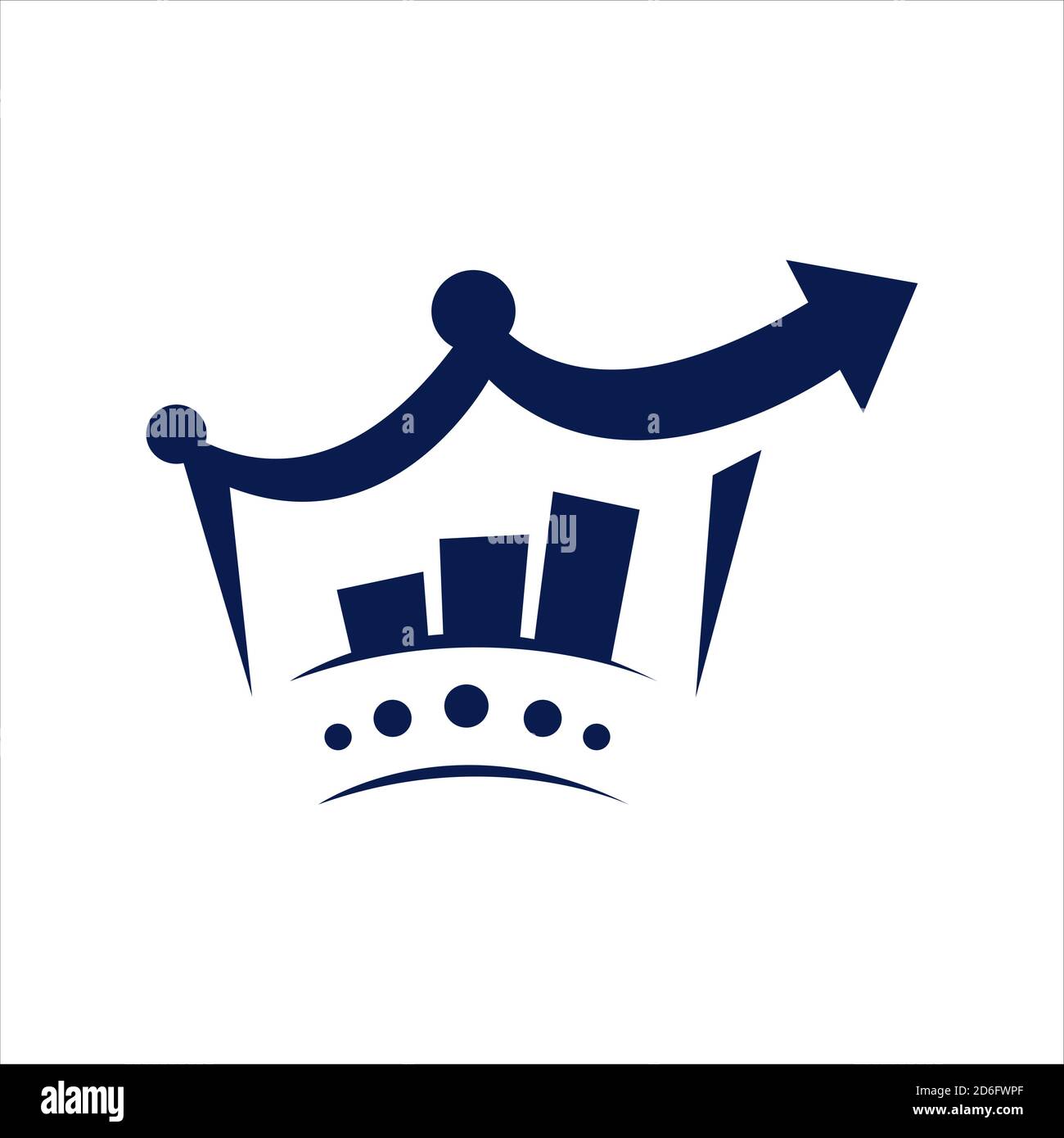 king seo logo vector search engine optimization economic sale bar and ...