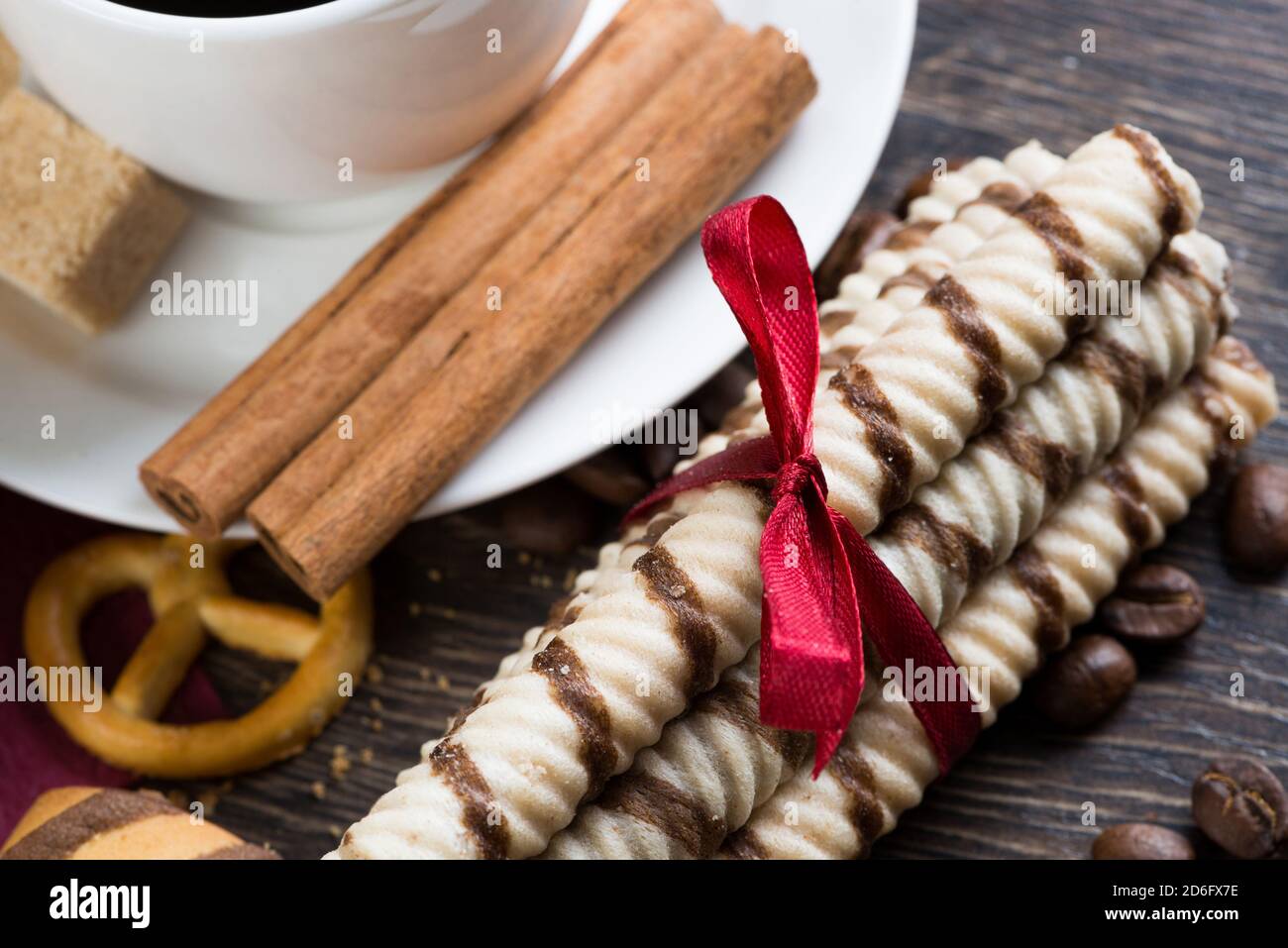 Sweets for coffee break Stock Photo - Alamy