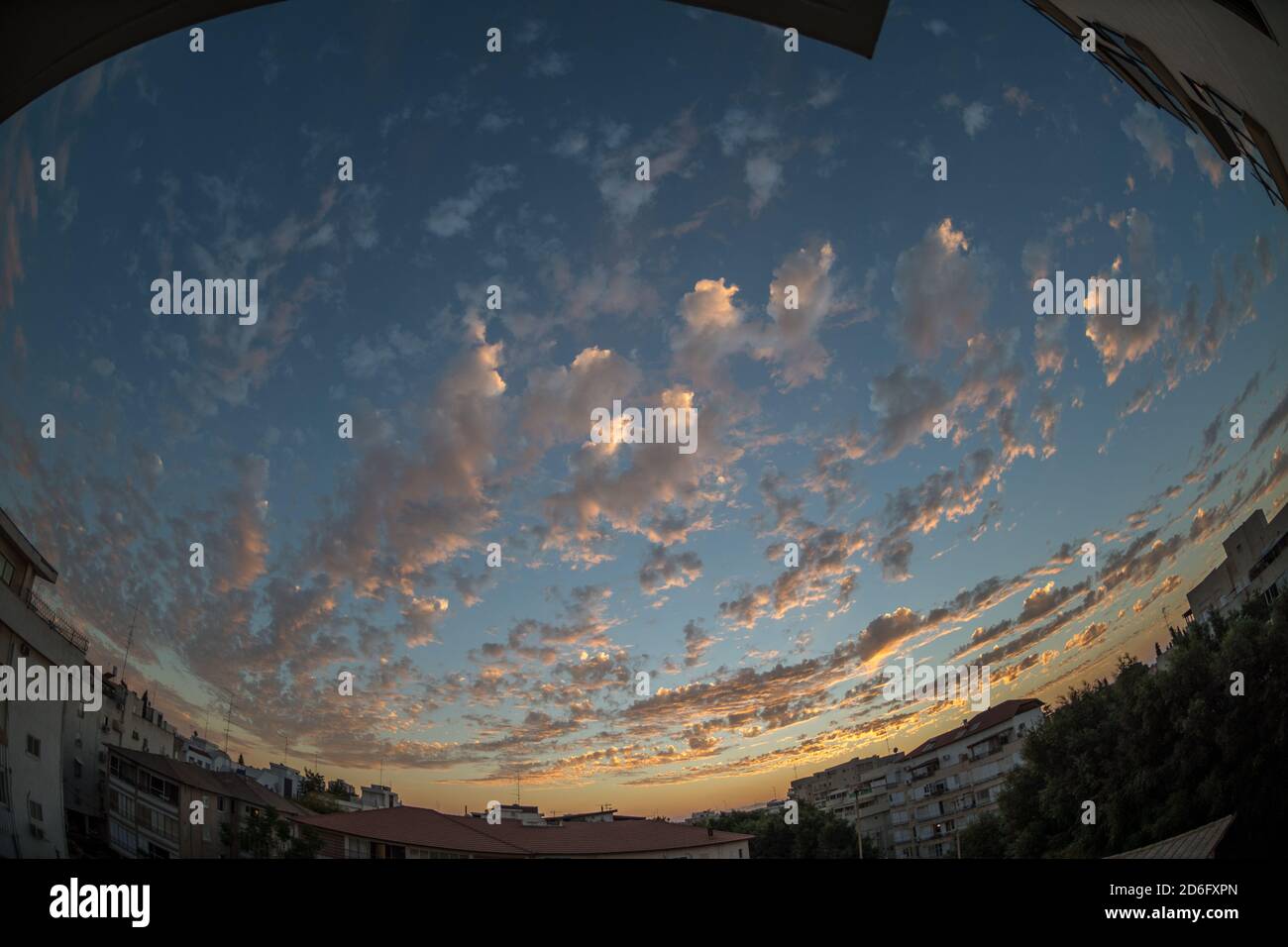 Globe fisheye hi-res stock photography and images - Alamy