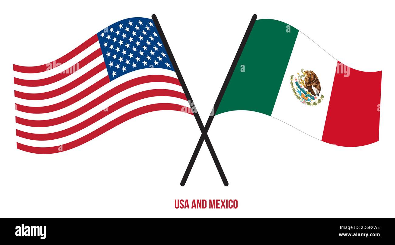 Mexican American Flag Drawings