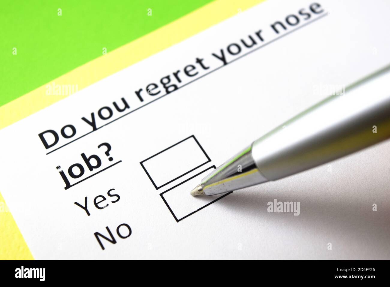 Rhinoplasty nose job cosmetic hi-res stock photography and images - Alamy