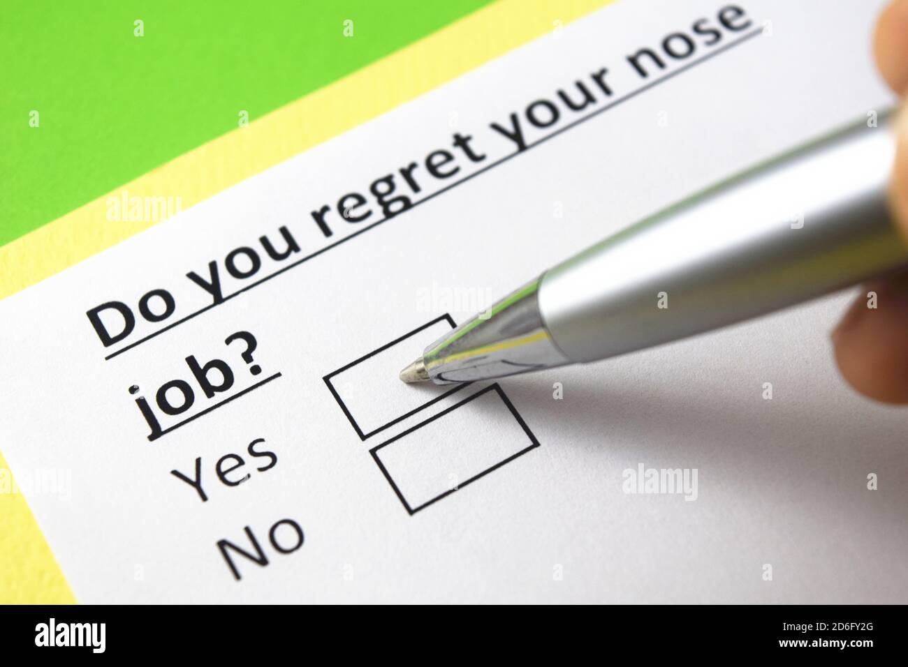 Rhinoplasty nose job cosmetic hi-res stock photography and images - Alamy