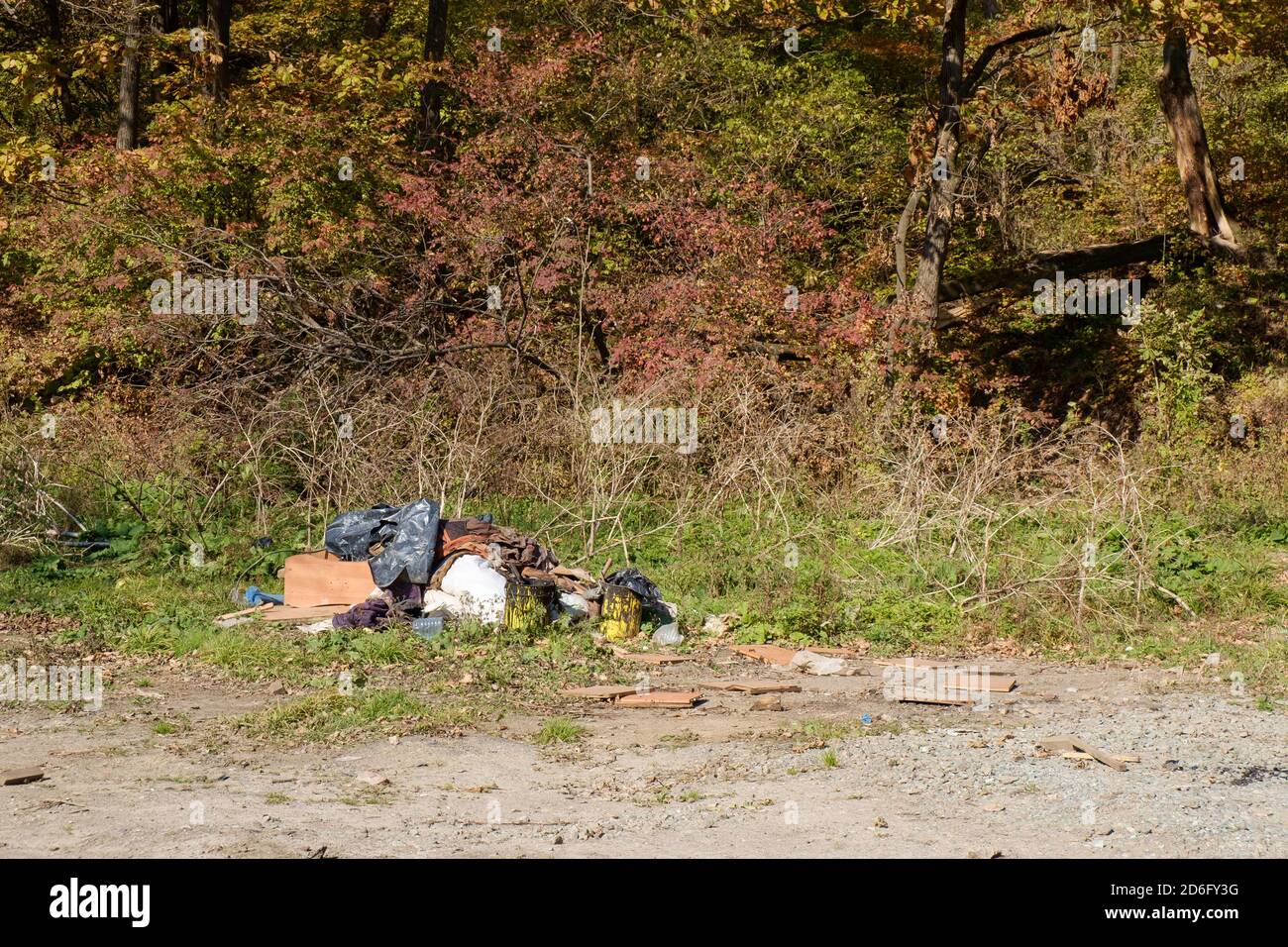 Plastic waste dumping site hi-res stock photography and images - Alamy