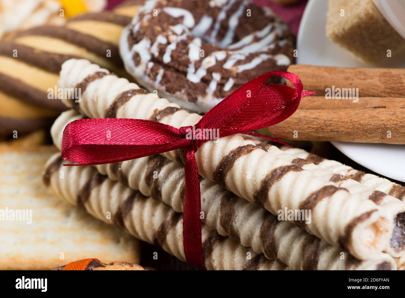 Sweets for coffee break Stock Photo - Alamy