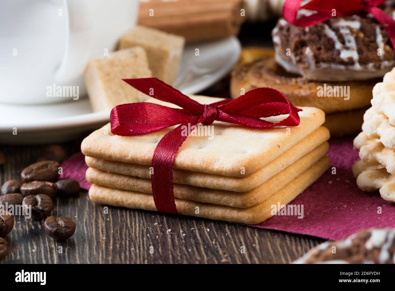Sweets for coffee break Stock Photo - Alamy