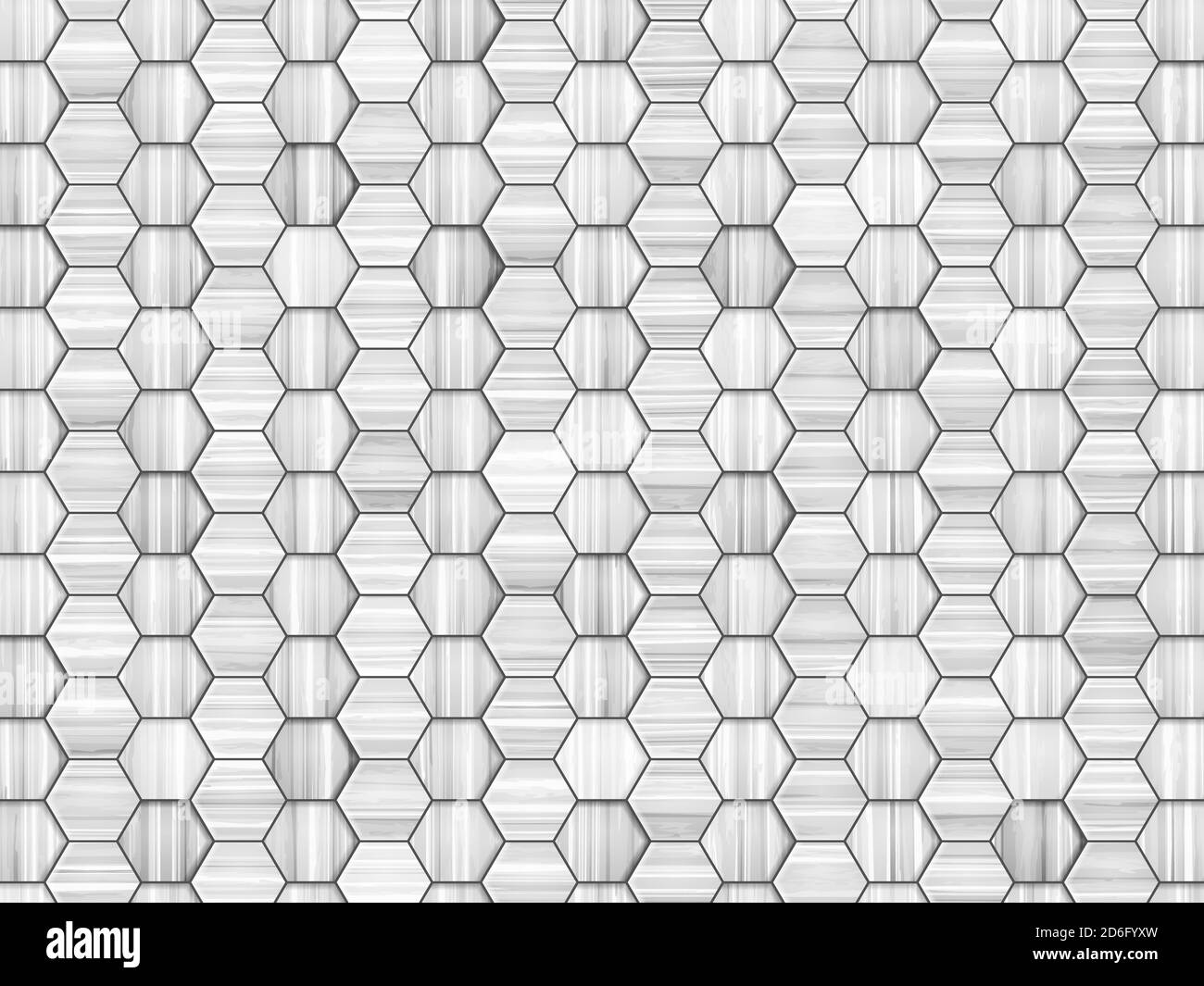 Background formed by wooden hexagon blocks. Vector illustration Stock ...