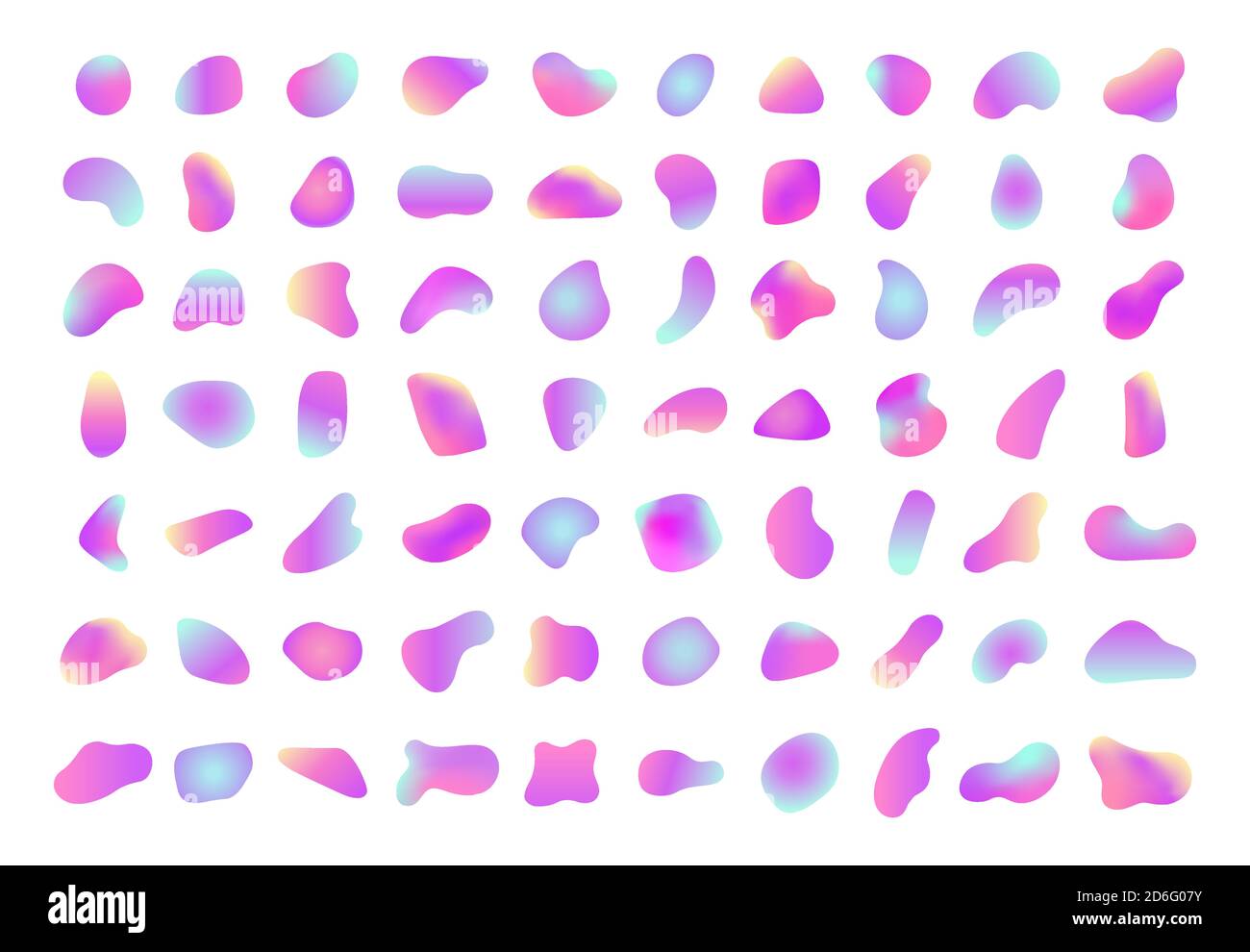 Spectrum of iridescent colors Stock Vector Images - Alamy