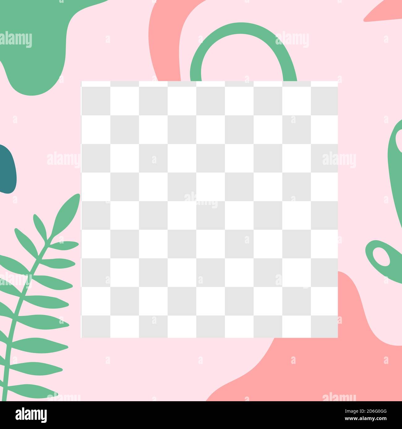 Floral post. Garden flora social media post template Stock Vector Image ...