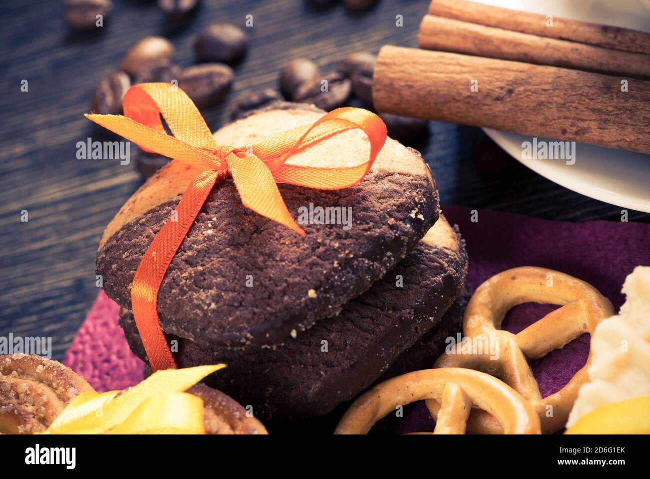 Sweets for coffee break Stock Photo - Alamy