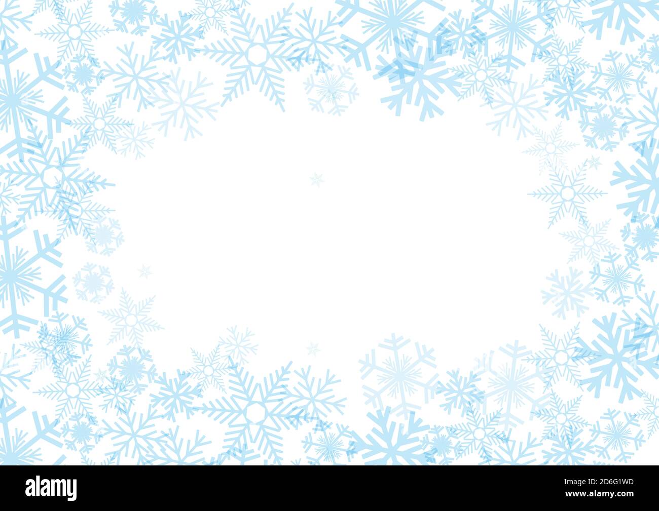 Vector Winter Background. A cold Christmas with snowfall and ice ...