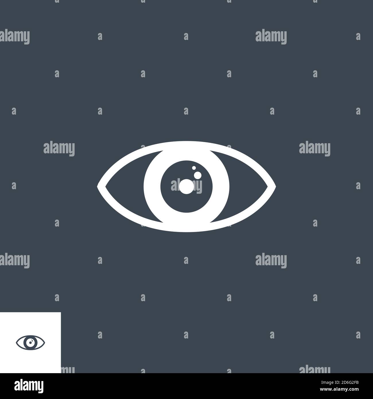 Eye related vector glyph icon Stock Vector Image & Art - Alamy