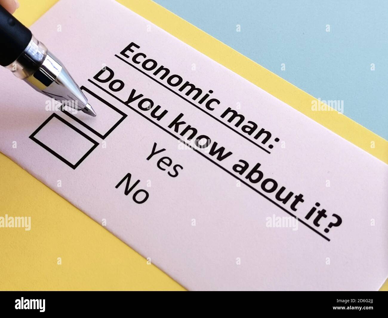 Economic man hi-res stock photography and images - Alamy