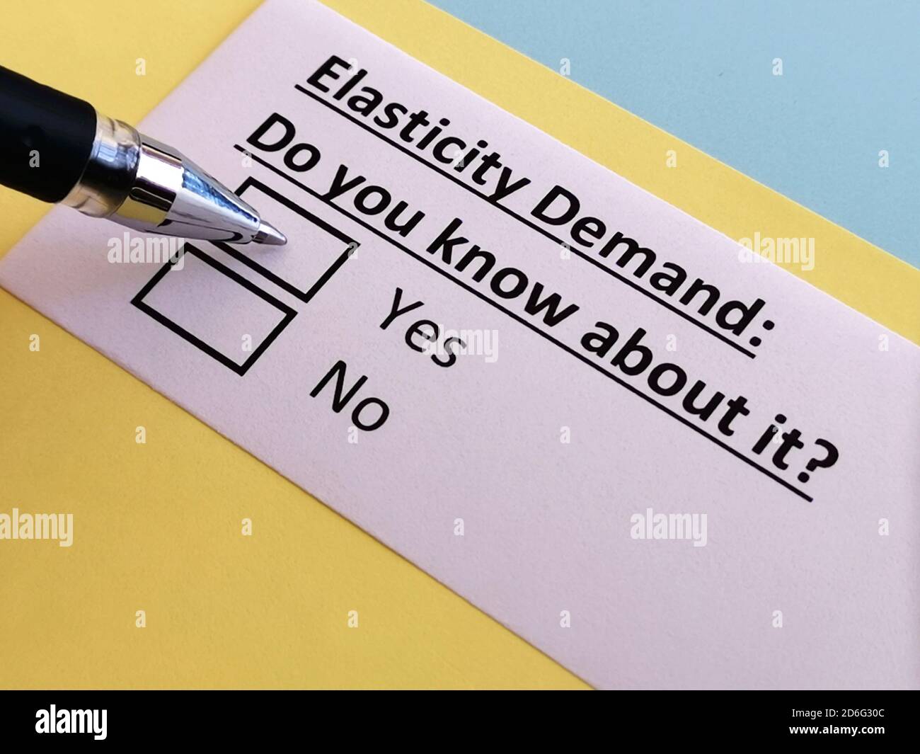 Demand elasticity hi-res stock photography and images - Alamy