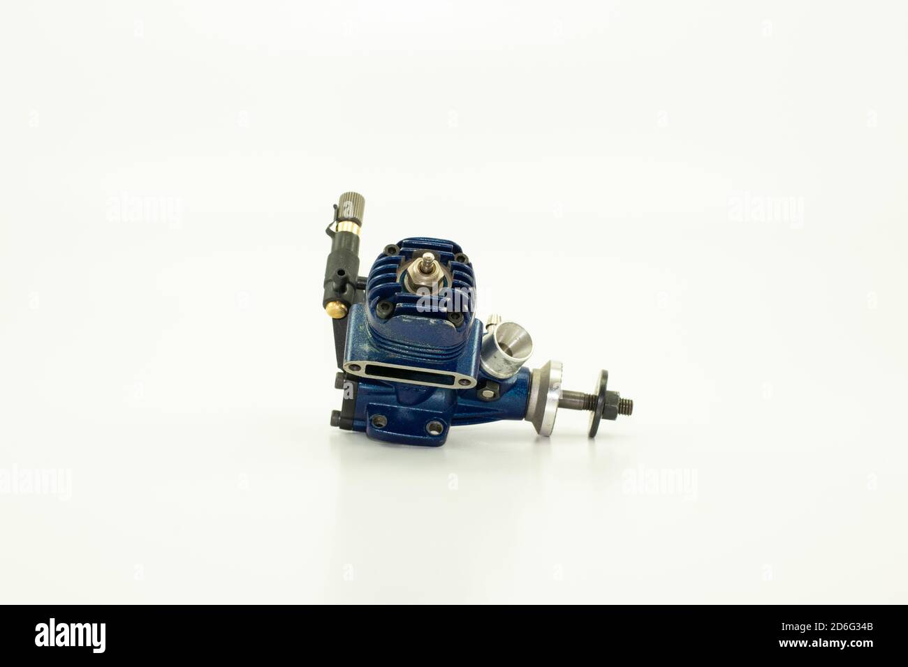 Aeromodeling sport airplane engine parts Stock Photo - Alamy