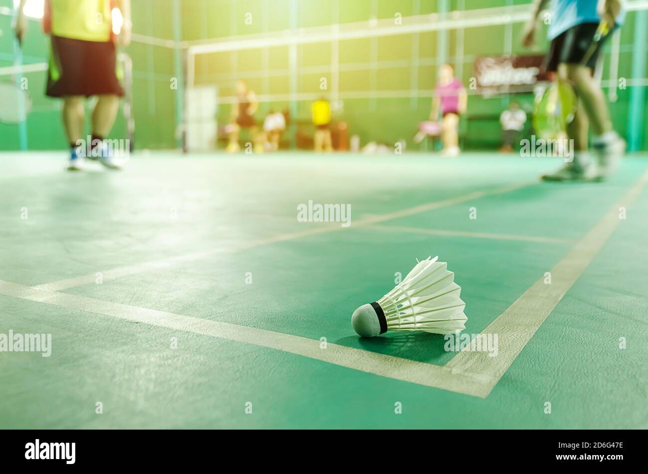Badminton courts hi-res stock photography and images - Alamy