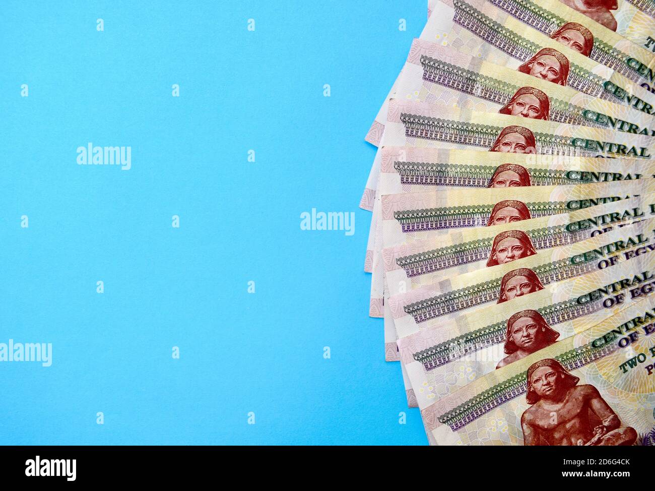 Egypt national currency banknotes. Egyptian pound banknotes background ...