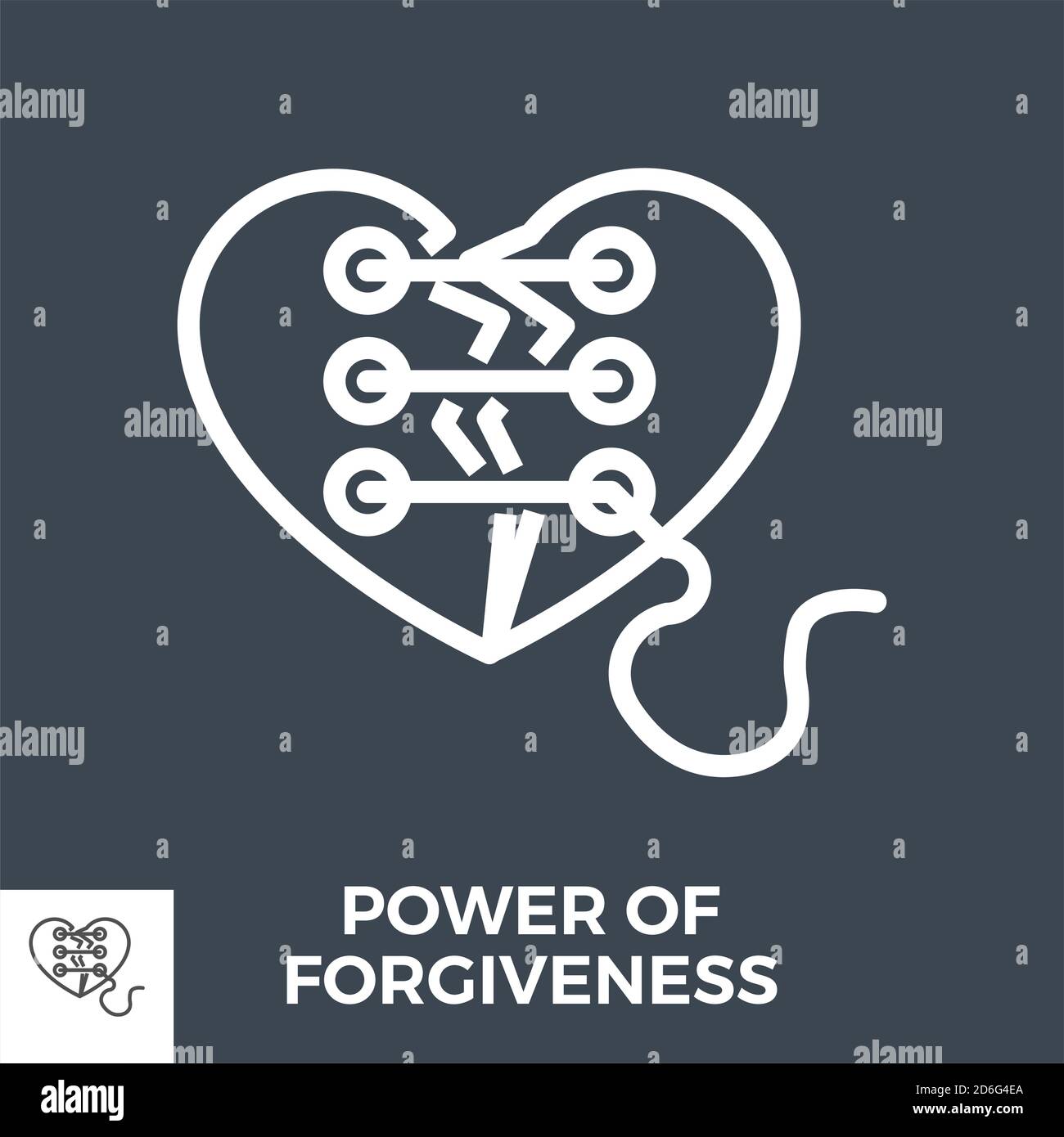 Power of forgiveness Stock Vector Image & Art - Alamy