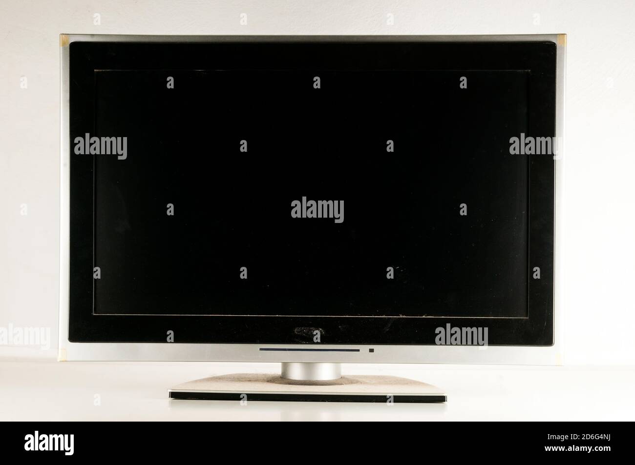 Black LCD tv screen Stock Photo - Alamy