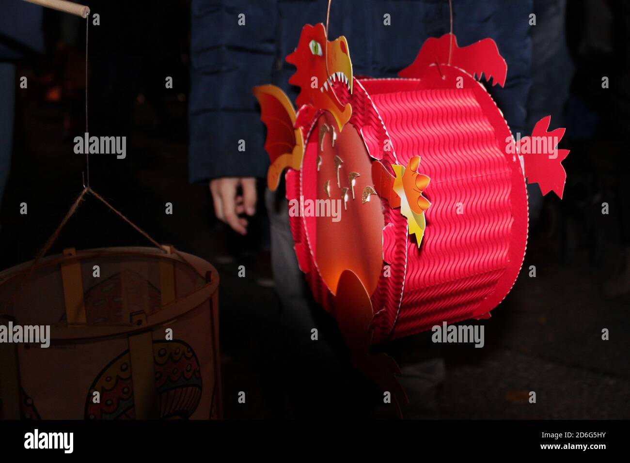 Lantern on a Martins procession Stock Photo - Alamy