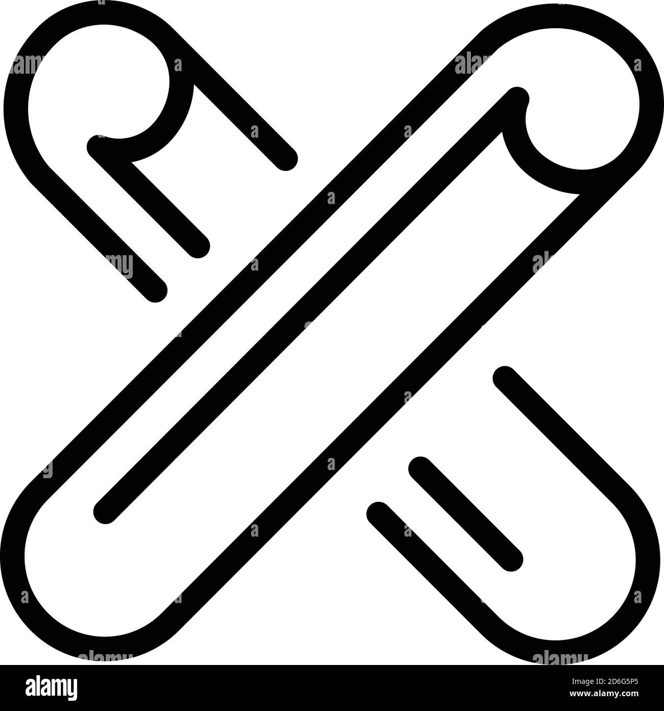 Sticks cinnamon icon, outline style Stock Vector Image & Art - Alamy