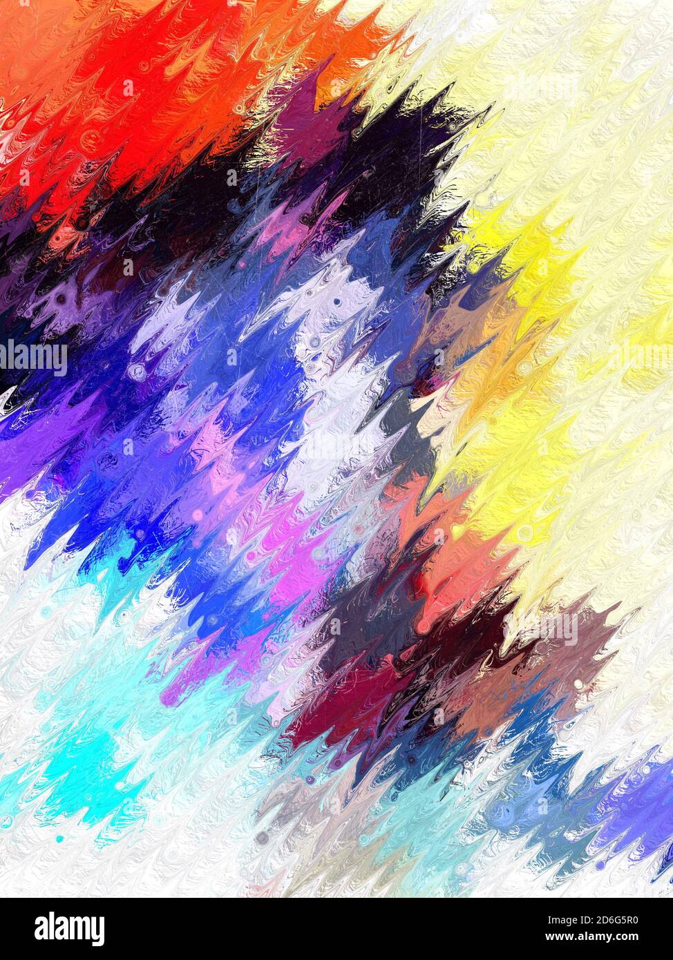 Abstract Colorful Geometrical Artwork Poster,Abstract Graphical Art ...