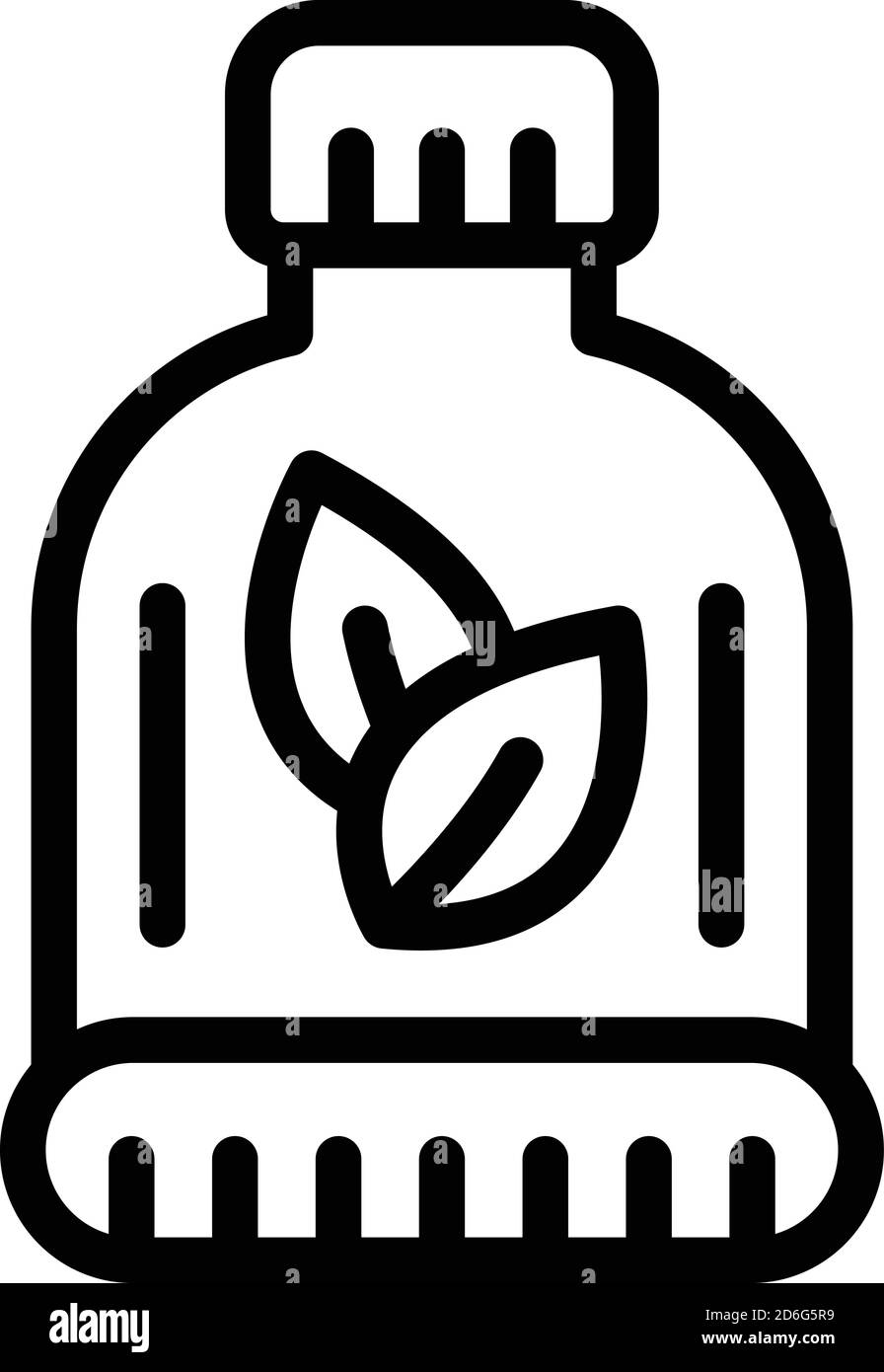 Bottle rinse icon outline Stock Vector Images - Alamy